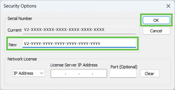 Updating Your Serial Number in OLI Desktop Software – OLI, Inc.