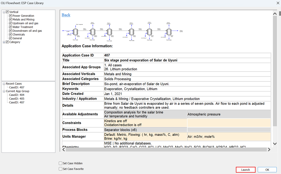 The Flowsheet: ESP Case Library – Templates to Model Your System – OLI ...